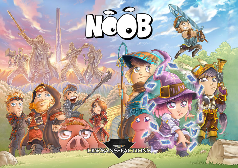 Affiche-officielle-NOOB-RPG - LUDS ASBL